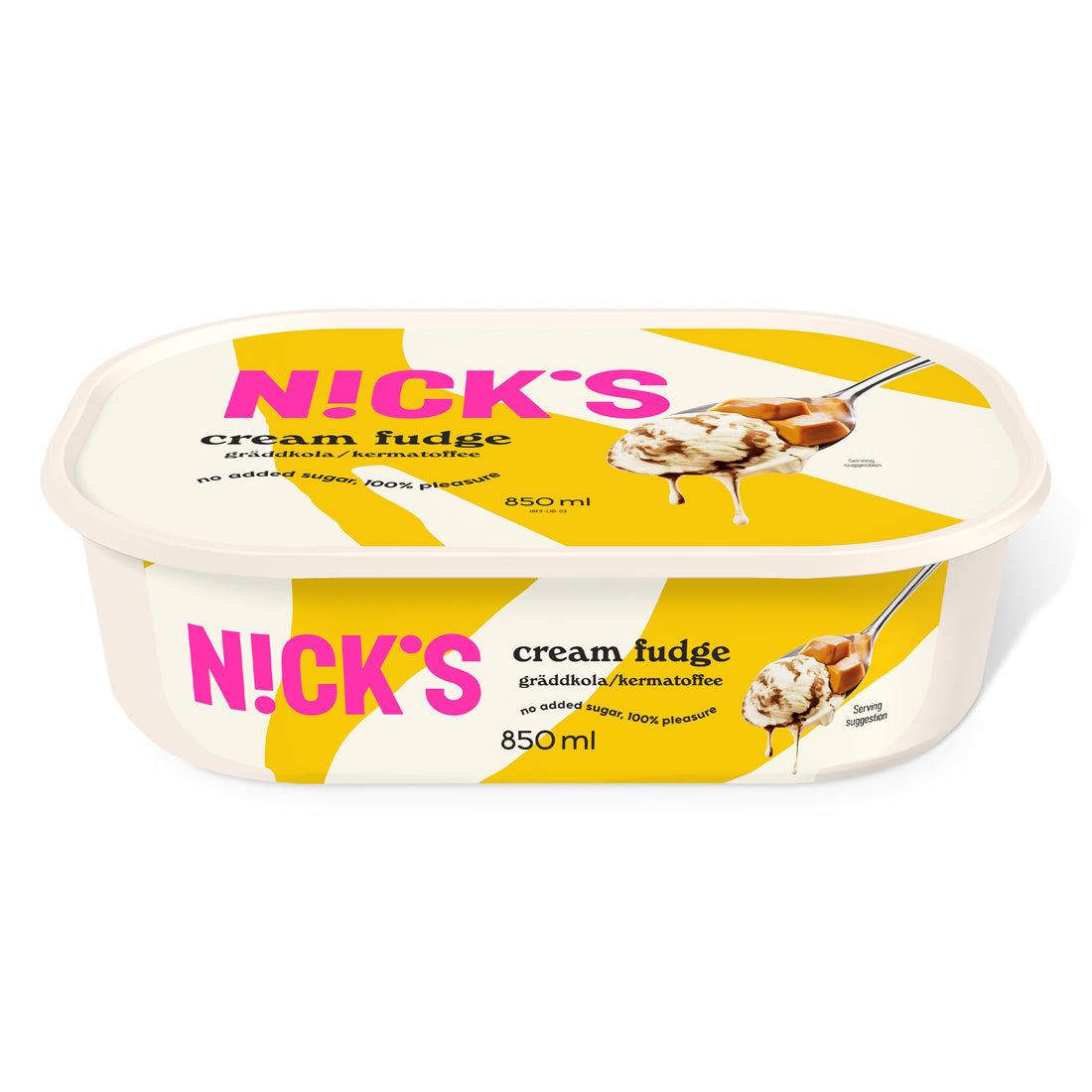 Family pack Cream Fudge | Ice cream – NICK'S EU