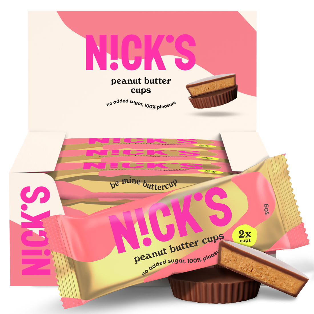 Peanut butter cups | No sugar added – NICK'S EU